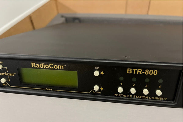 RadioCom RTS Telex Intercom Base Station BTR-800 – CLAIR Used Gear